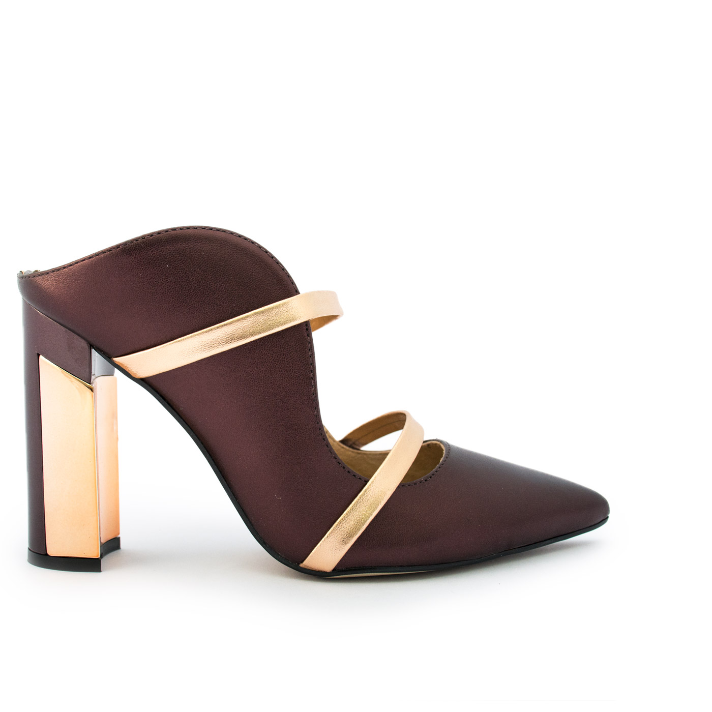 Chic Leather High Heels | Chic